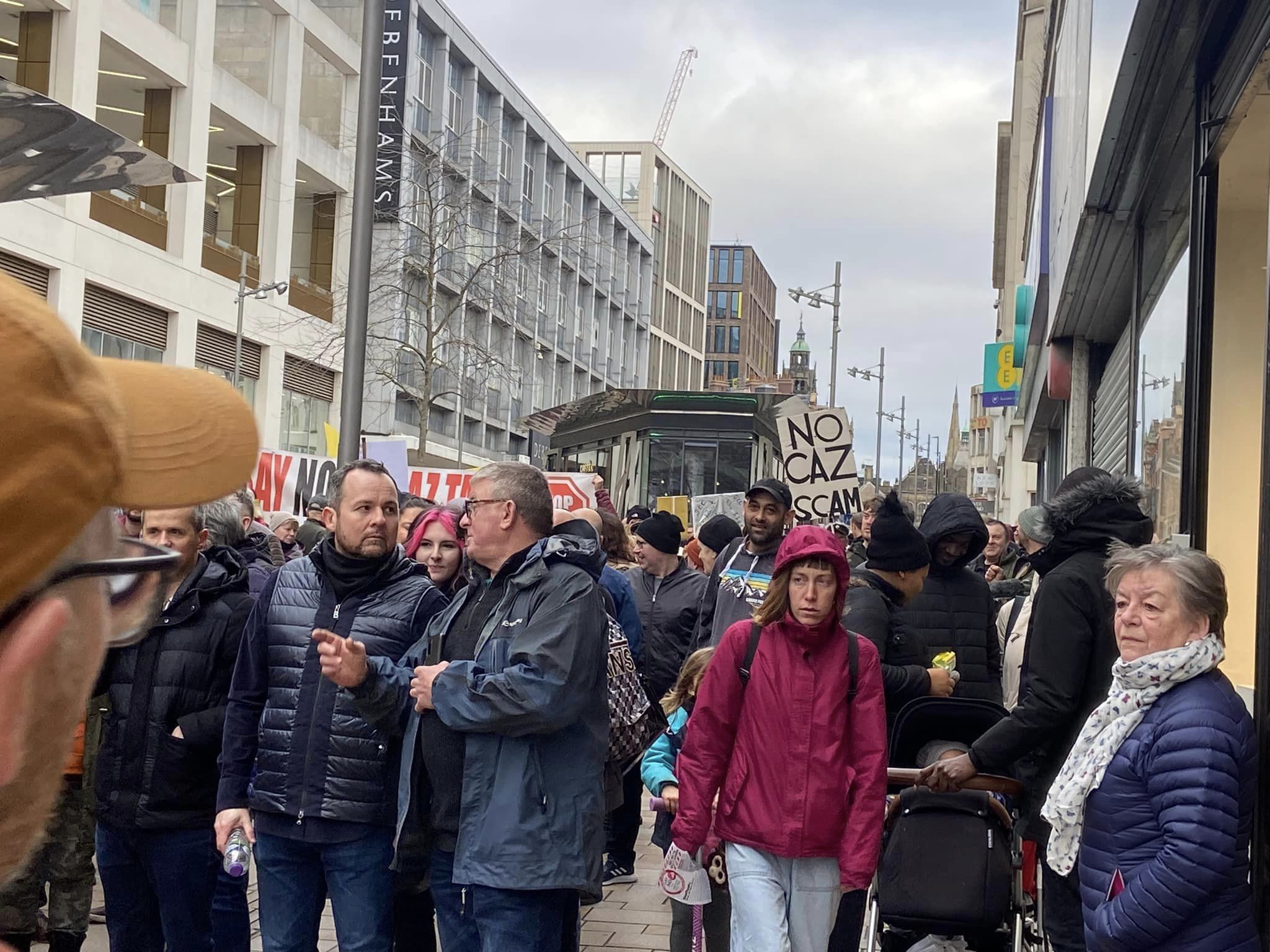 Sheffield Flexes Freedom Muscles in a day Of Action Against The Climate ...